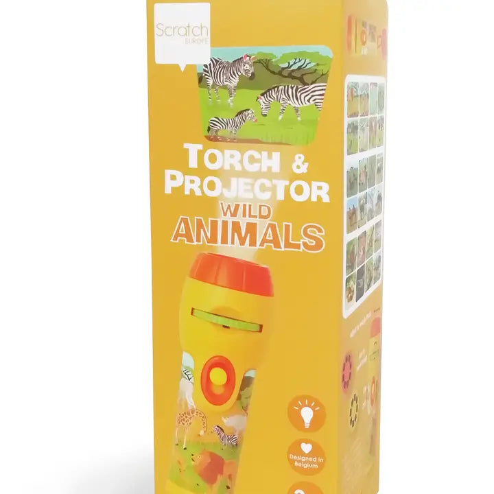 Scratch Europe - Starlight Projector Wild Animals – Play Hollow